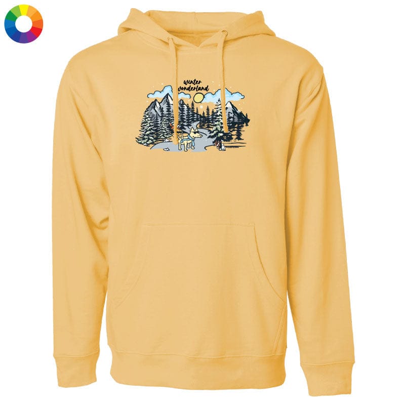 Walkin' in a Wonderland - Sweatshirt Pullover Hoodie – Teddy the Dog