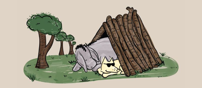 Eeyore Collection – Teddy the Dog