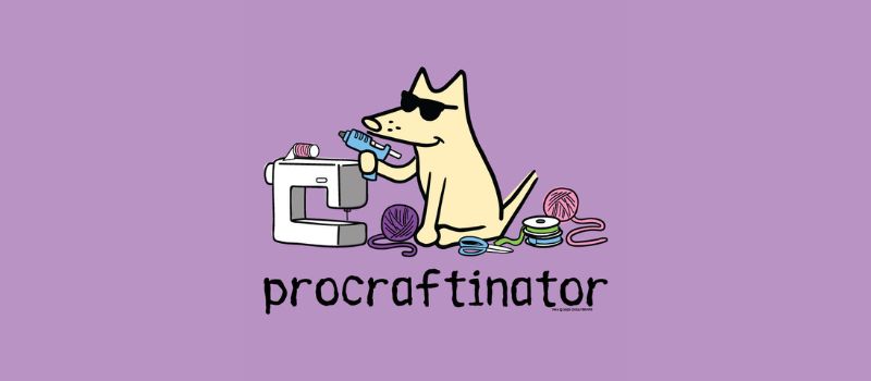 Procraftinator – Teddy the Dog