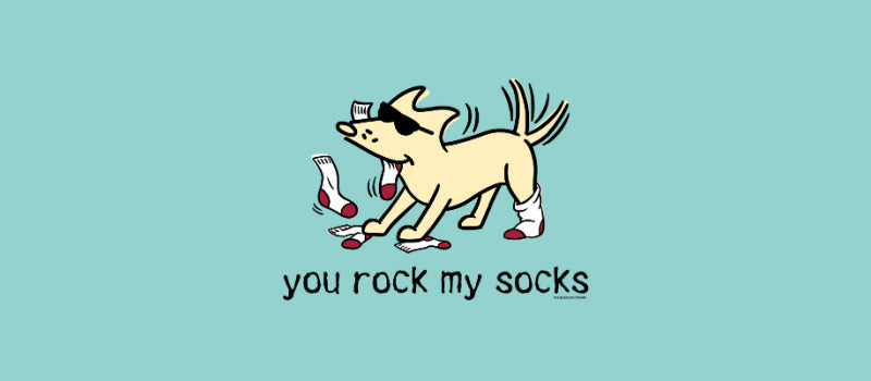 You Rock My Socks – Teddy the Dog