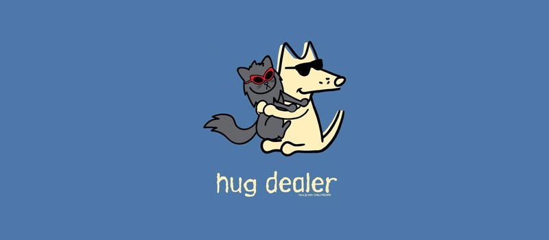 Hug Dealer – Teddy the Dog