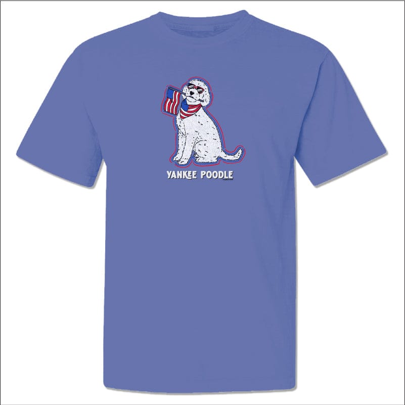 Yankee Poodle - Classic Tee – Teddy the Dog