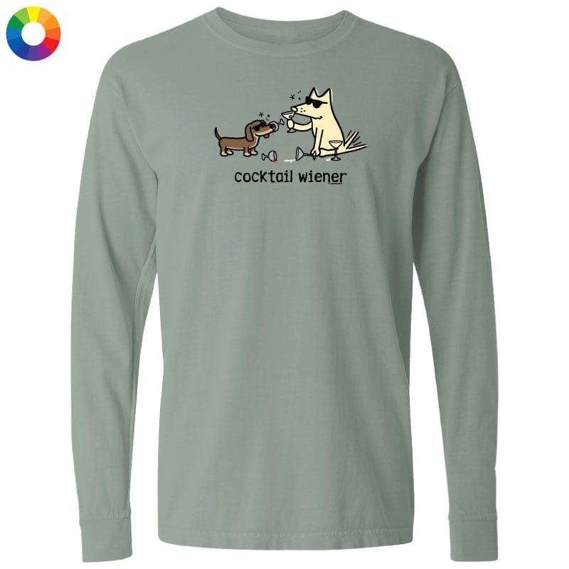 Cocktail Wiener - Classic Long-Sleeve T-Shirt – Teddy the Dog