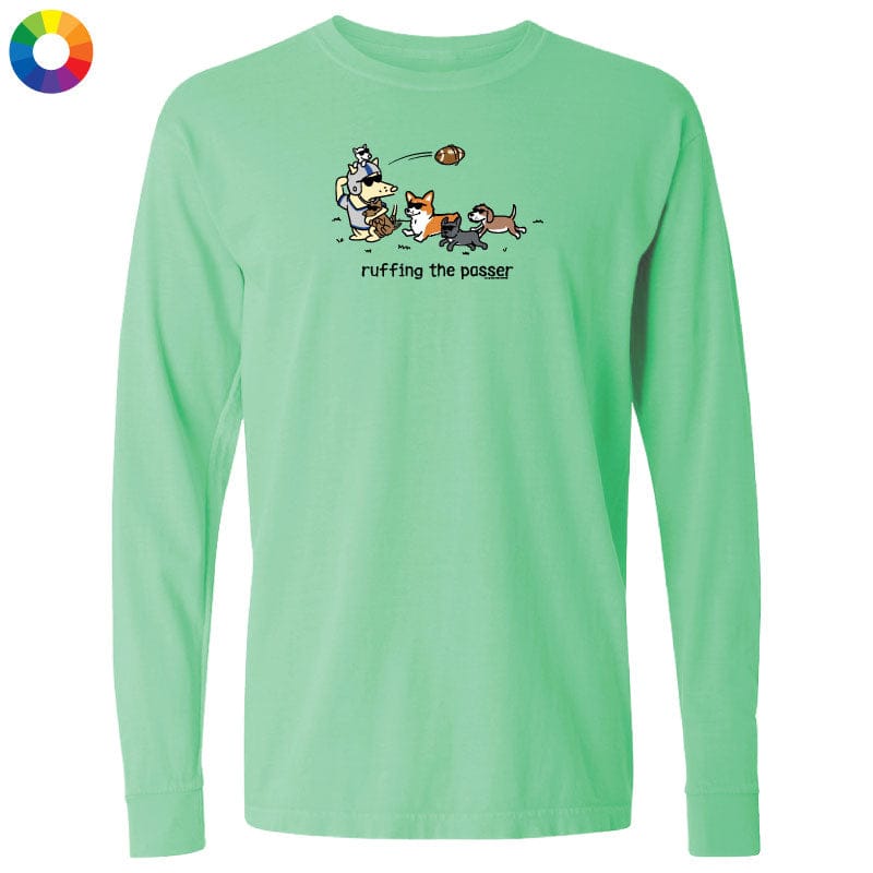 Ruffing the Passer - Classic Long-Sleeve T-Shirt – Teddy the Dog