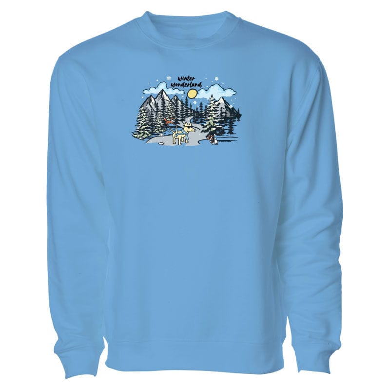 Walkin' in a Wonderland- Crewneck Sweatshirt – Teddy the Dog