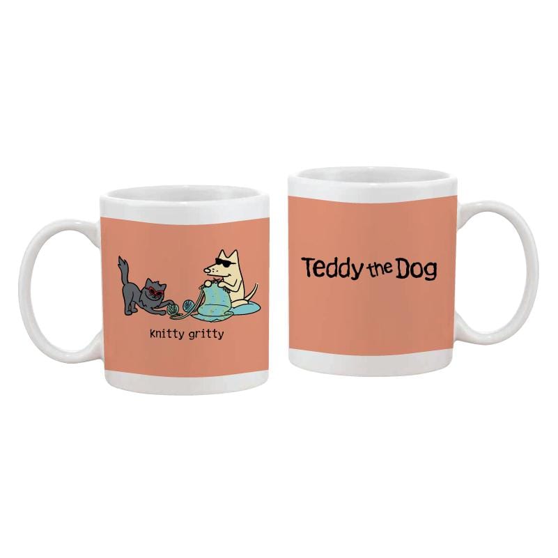 Knitty Gritty - Coffee Mug – Teddy the Dog