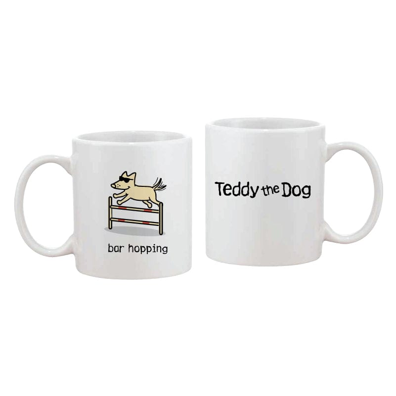 Bar Hopping - Coffee Mug – Teddy the Dog