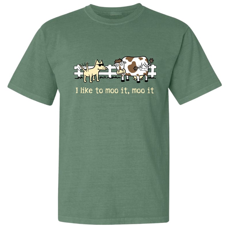 I Like To Moo It, Moo It - Classic Tee – Teddy the Dog