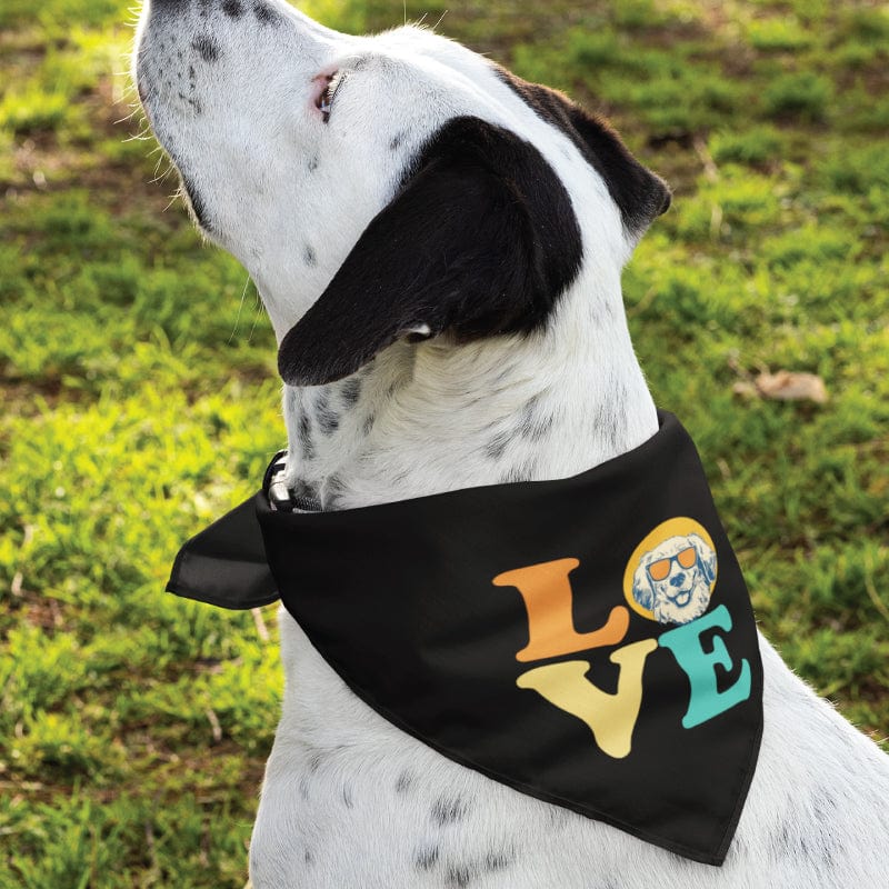 Dog Love (Retriever) - Doggie Bandana – Teddy the Dog