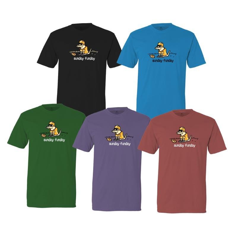 Sunday Funday Team Gold - Classic Tee – Teddy the Dog