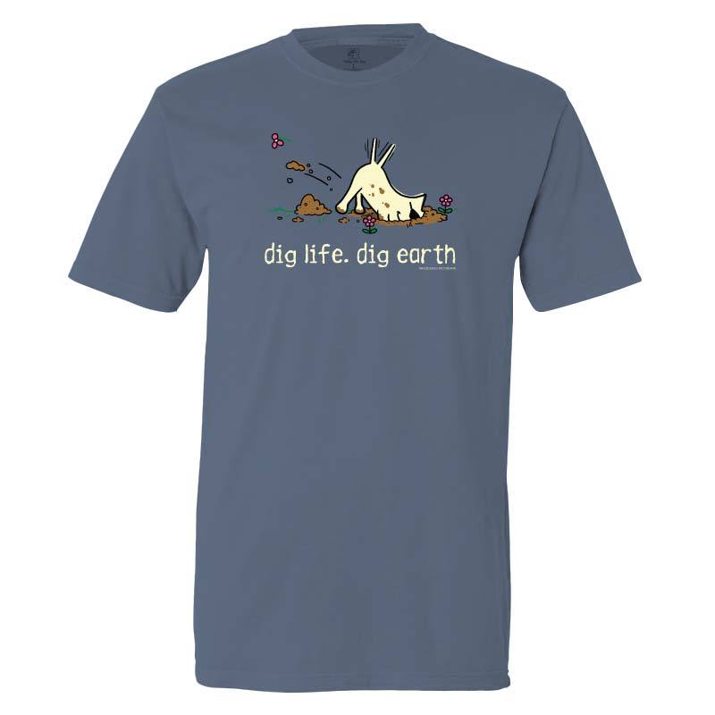 Dig Life, Dig Earth - Classic Tee – Teddy the Dog